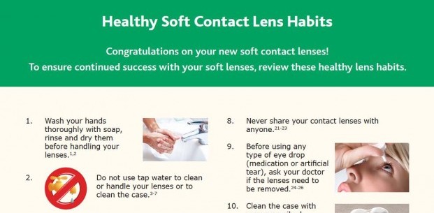 Healthy Soft Contact Lens Habits: An AOCLE Resource | Contact Lens Update
